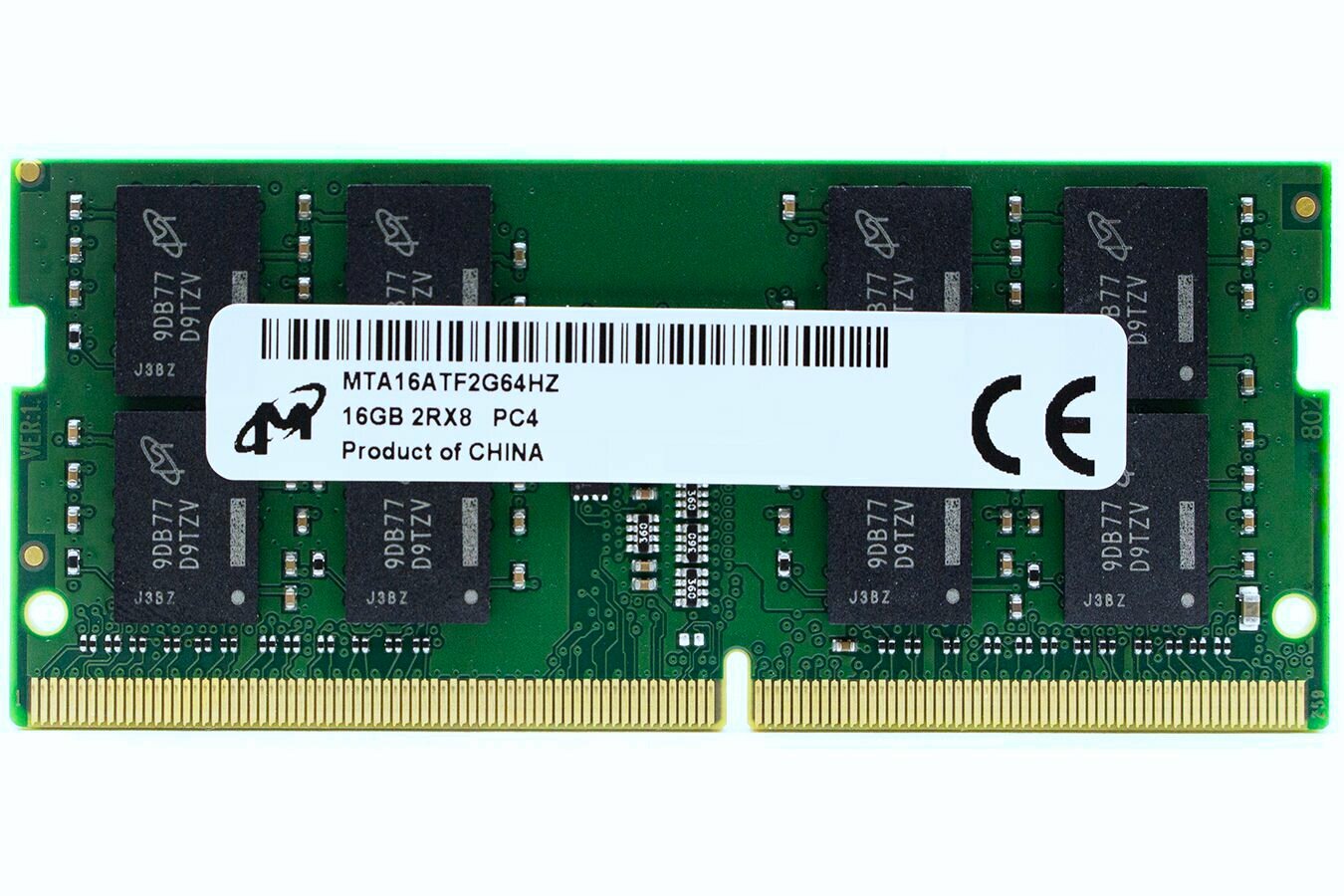 Оперативная память SODIMM 16GB DDR4-2666 Micron MTA16ATF2G64HZ-2G6E1