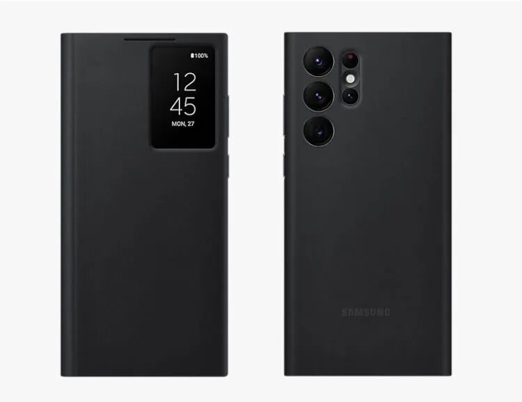 Защитная крышка Samsung smart clear подходит для Samsung Galaxy S22 Ultra S908