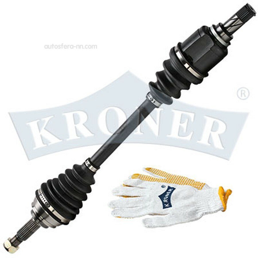 KRONER K100402 ШРУС (дв. K4M/КПП JR5) (перед. лев.) [23/26]