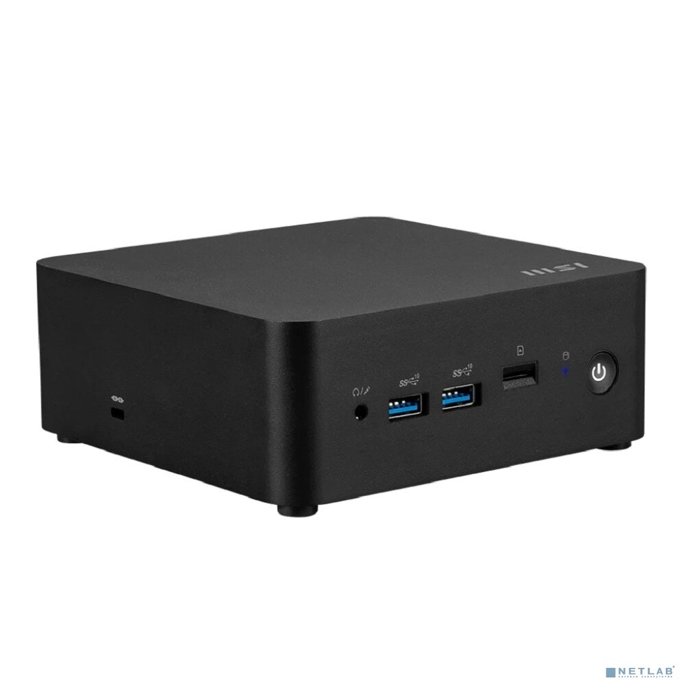MSI Cubi NUC 1M-053BRU [936-B0B111-081] Black {Core 3 100U Graphics/noOS}