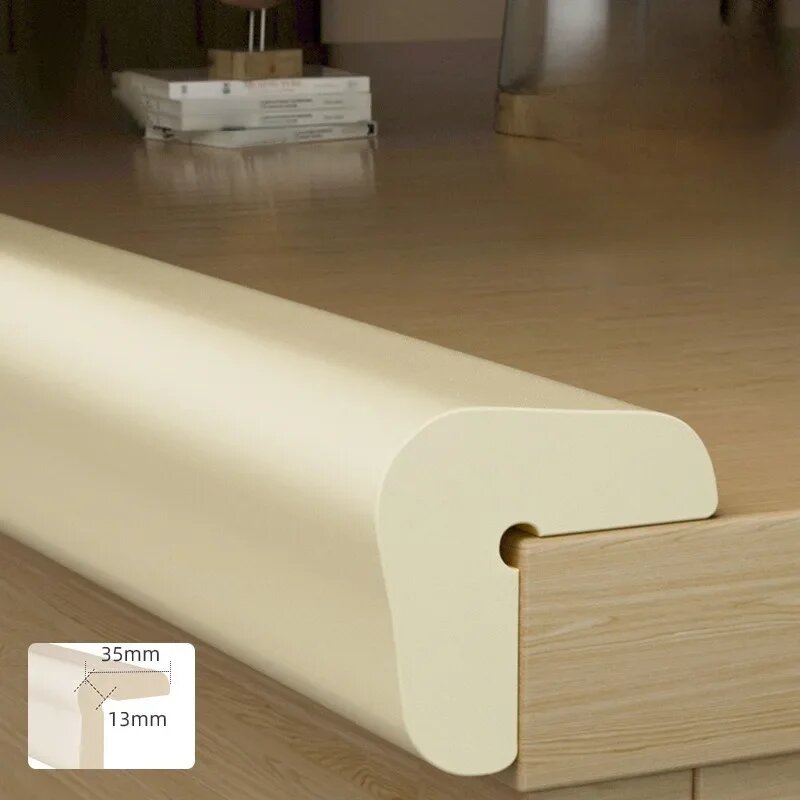 Детский угловой защитный бампер 2М beige 2m 13mm