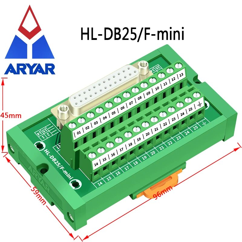 Кабель DB25 ARYAR HL-DB25 HL-DB25F-MINI