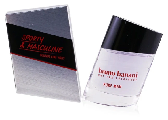 Бруно Банани Пюр Мен мужской парфюм 30 мл / Bruno Banani Pure Man