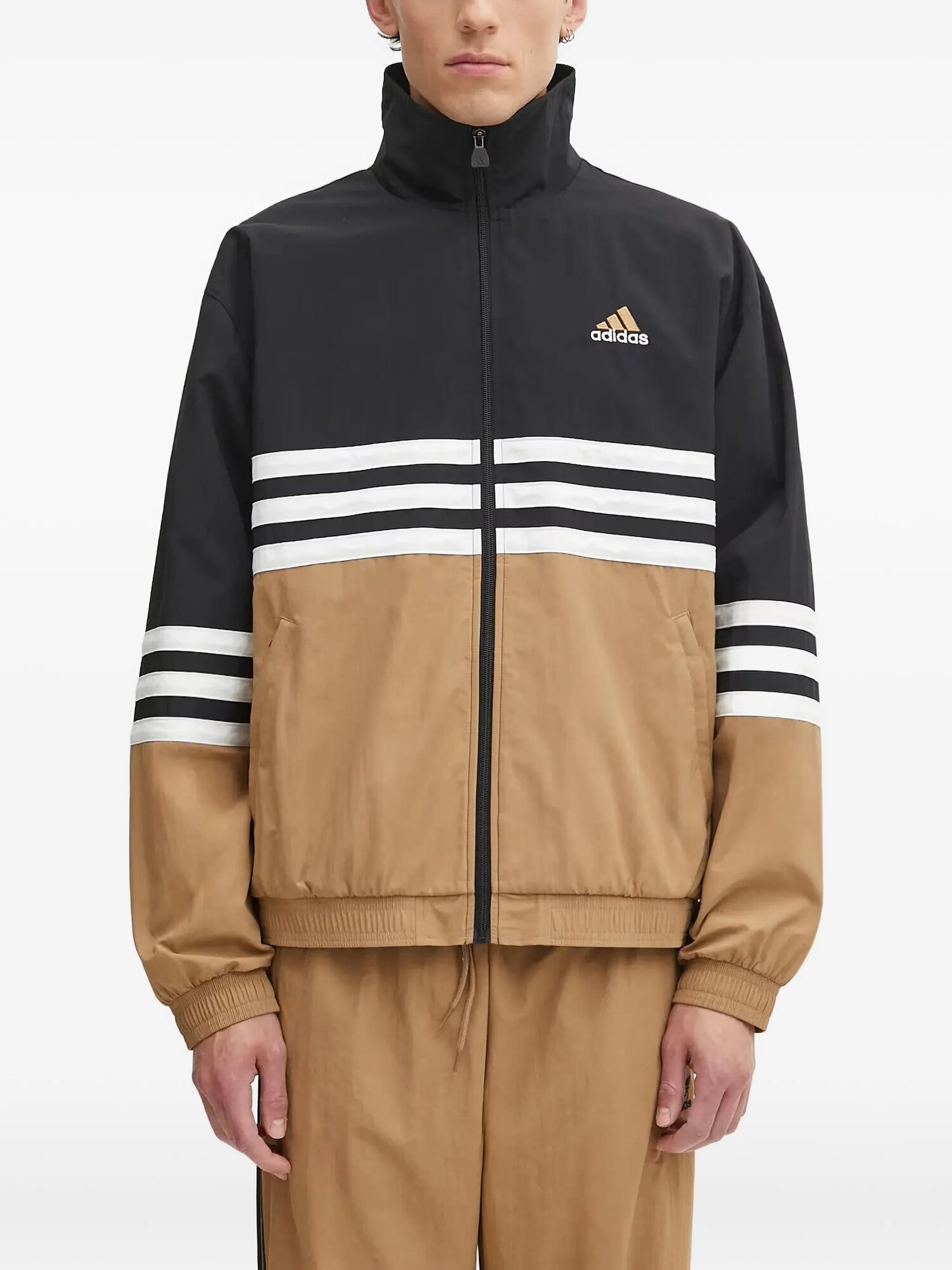 Куртка adidas Striped panel jacket, размер 48 GER