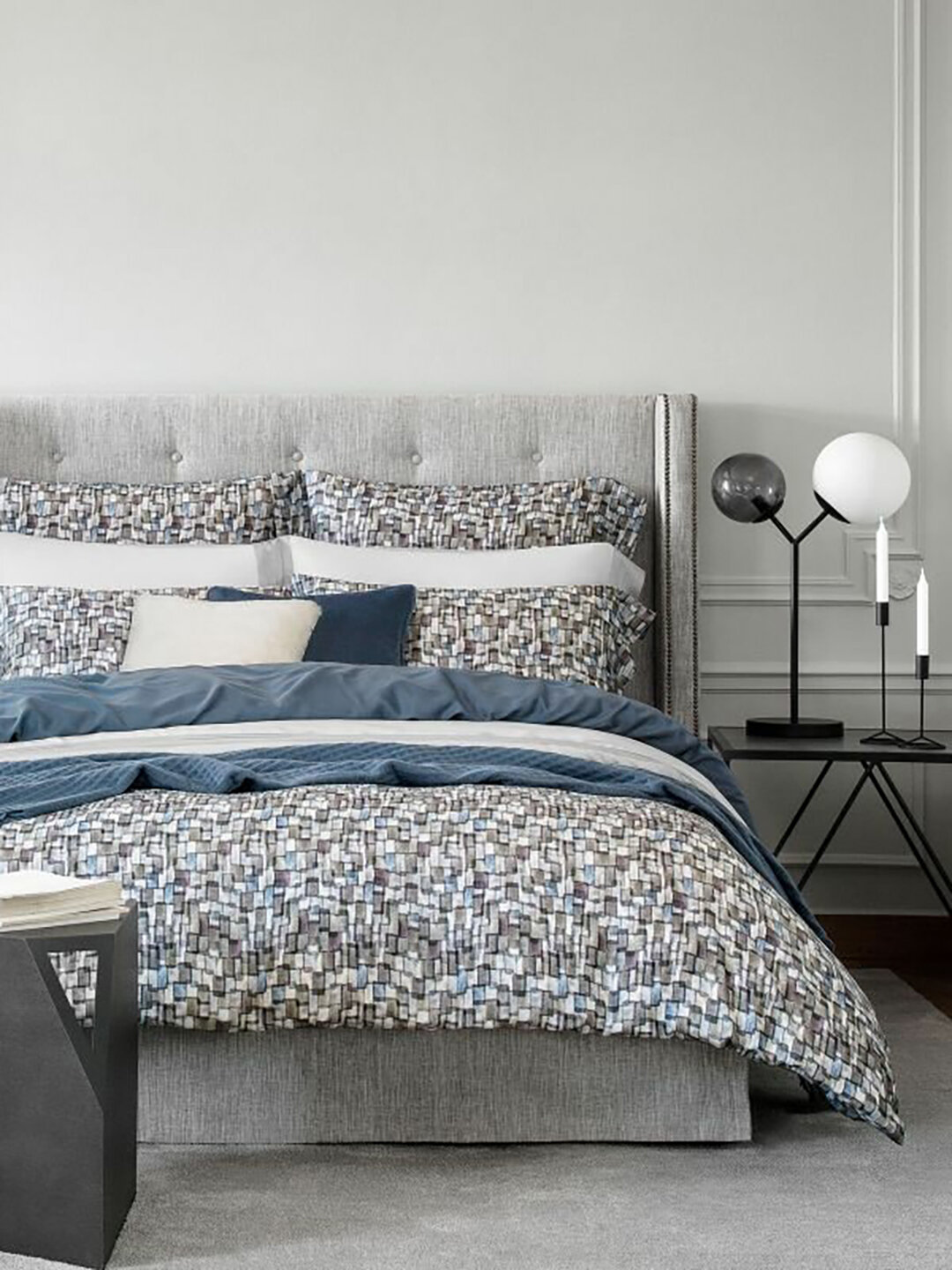 Togas Комплект постельного белья двуспальный евро "Гилберт" 200x210/260x270/50x70-2 Sensotex, эвкалиптовое волокно