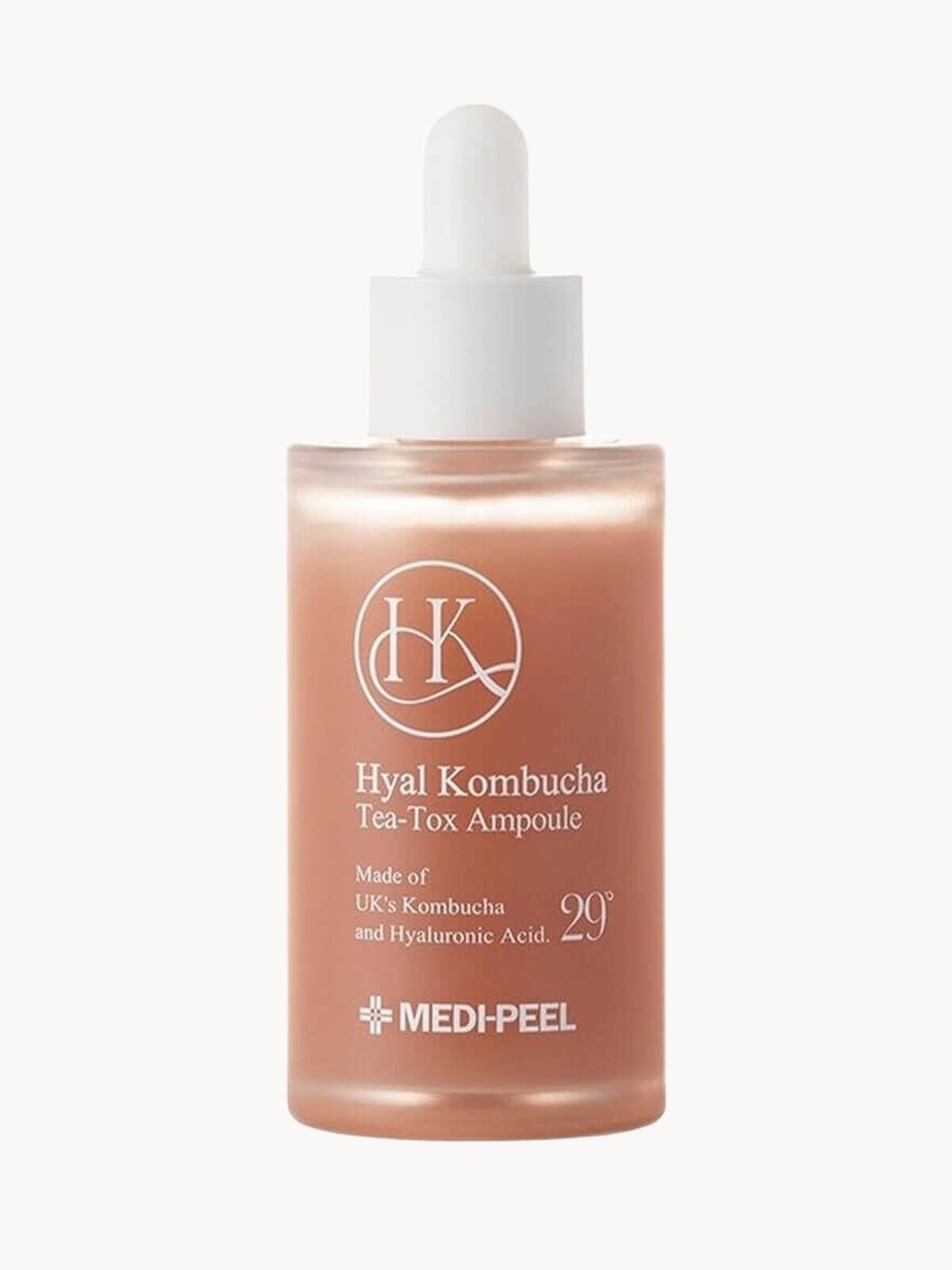 Восстанавливающая ампула с 70% комбучей и церамидами Medi-Peel Hyal Kombucha Tea-Tox Ampoule