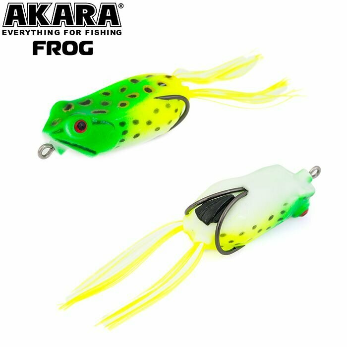 Рыболовная приманка Лягушка Akara Frog 55 55мм. 12г. №5