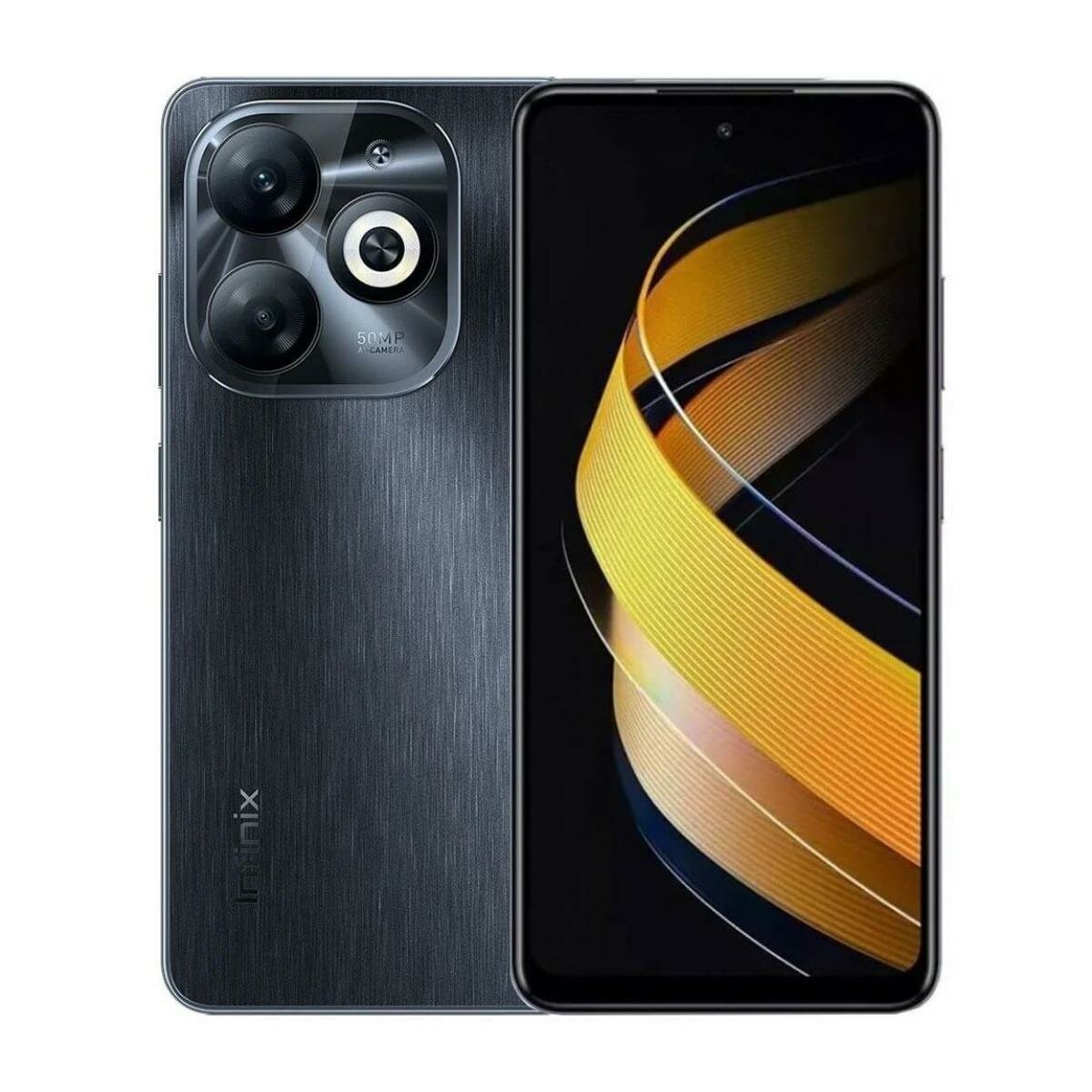 Смартфон Android Infinix Смартфон Infinix SMART 8 Pro 4/256GB Чёрный
