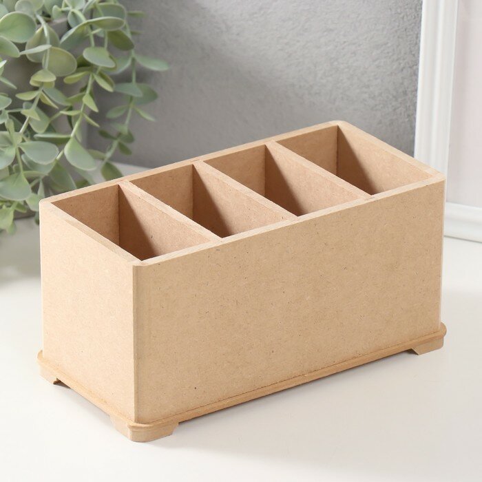 Подставка для декора деревянная 20.5×10.5×10 см