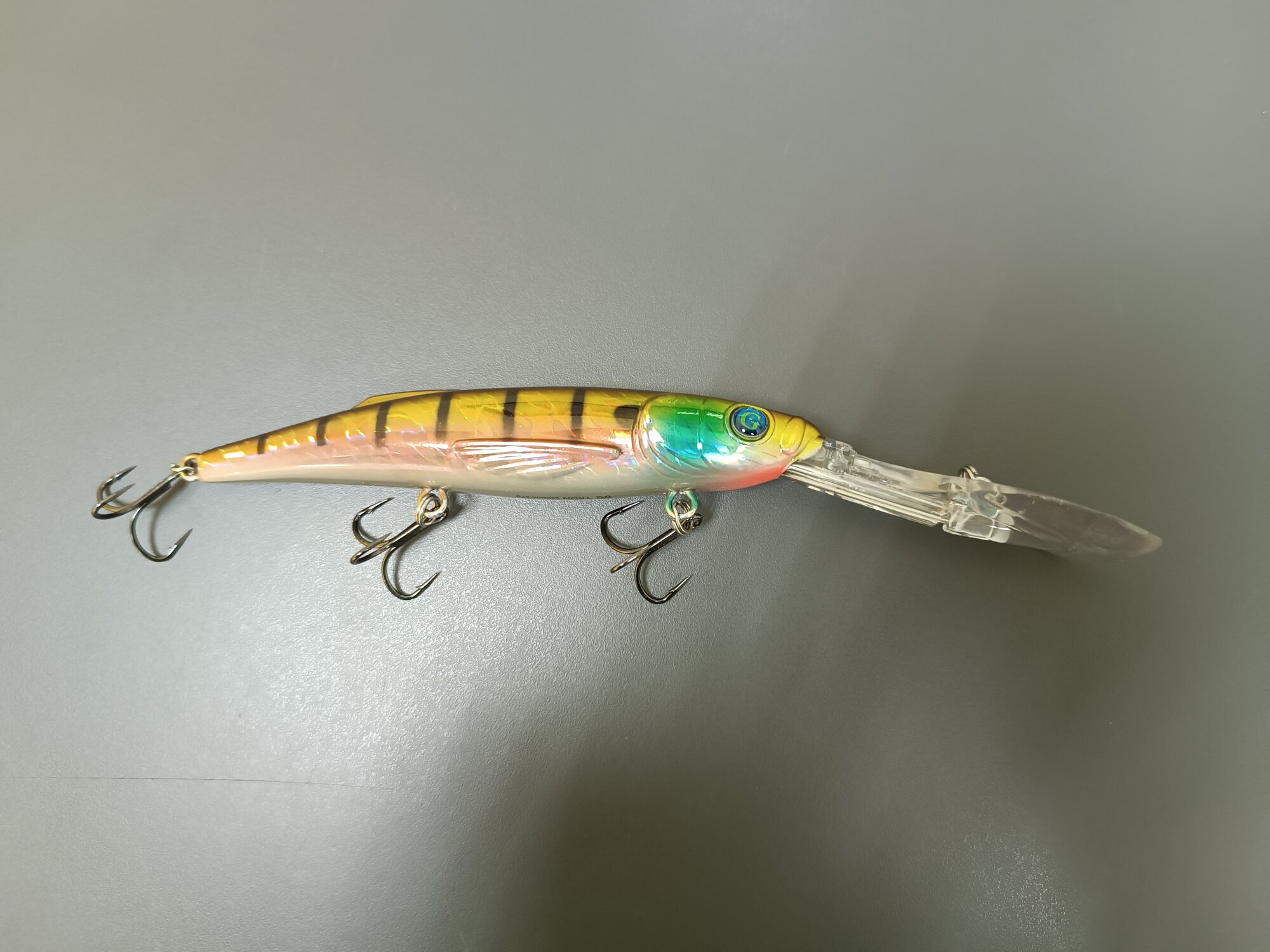 Воблер German GG TRON 120, цвет С207, 120 мм, 27 гр, плавающий, 5-8 м