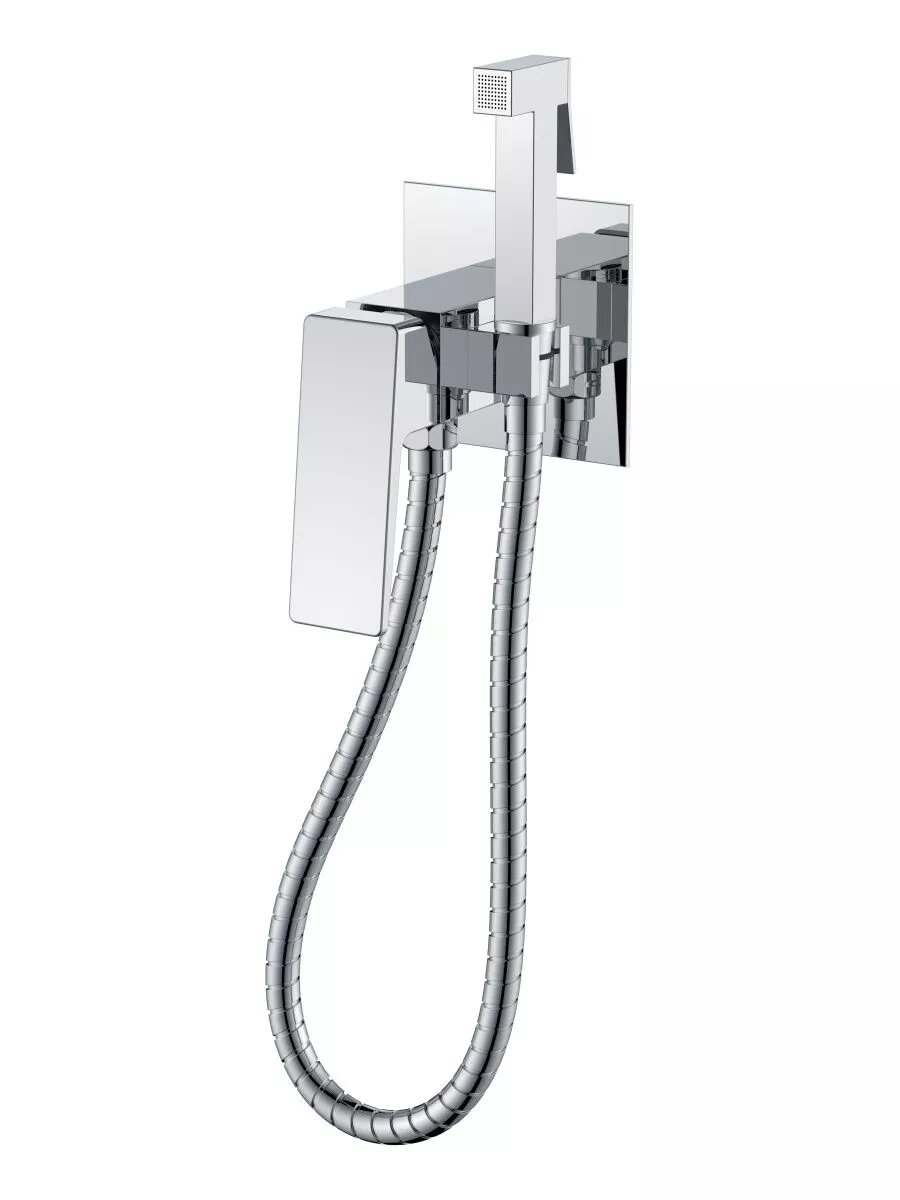 Смеситель гигиенический Faop A7209, для биде, встраиваемый, хром