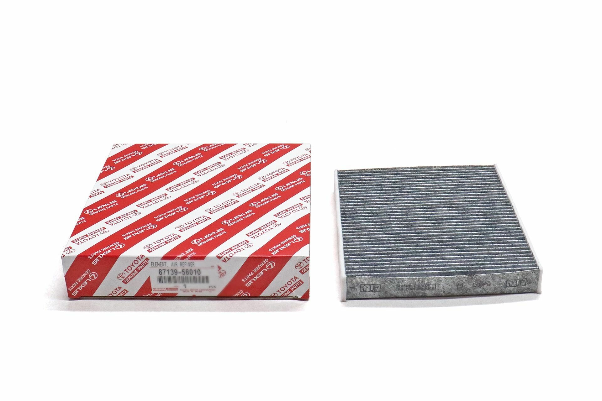 Фильтр салона угольный Prius с 2017г-, Camry с 2018г-, Hilux с 2015г-, Alphard с 2015г-, Fortuner (8713958010)