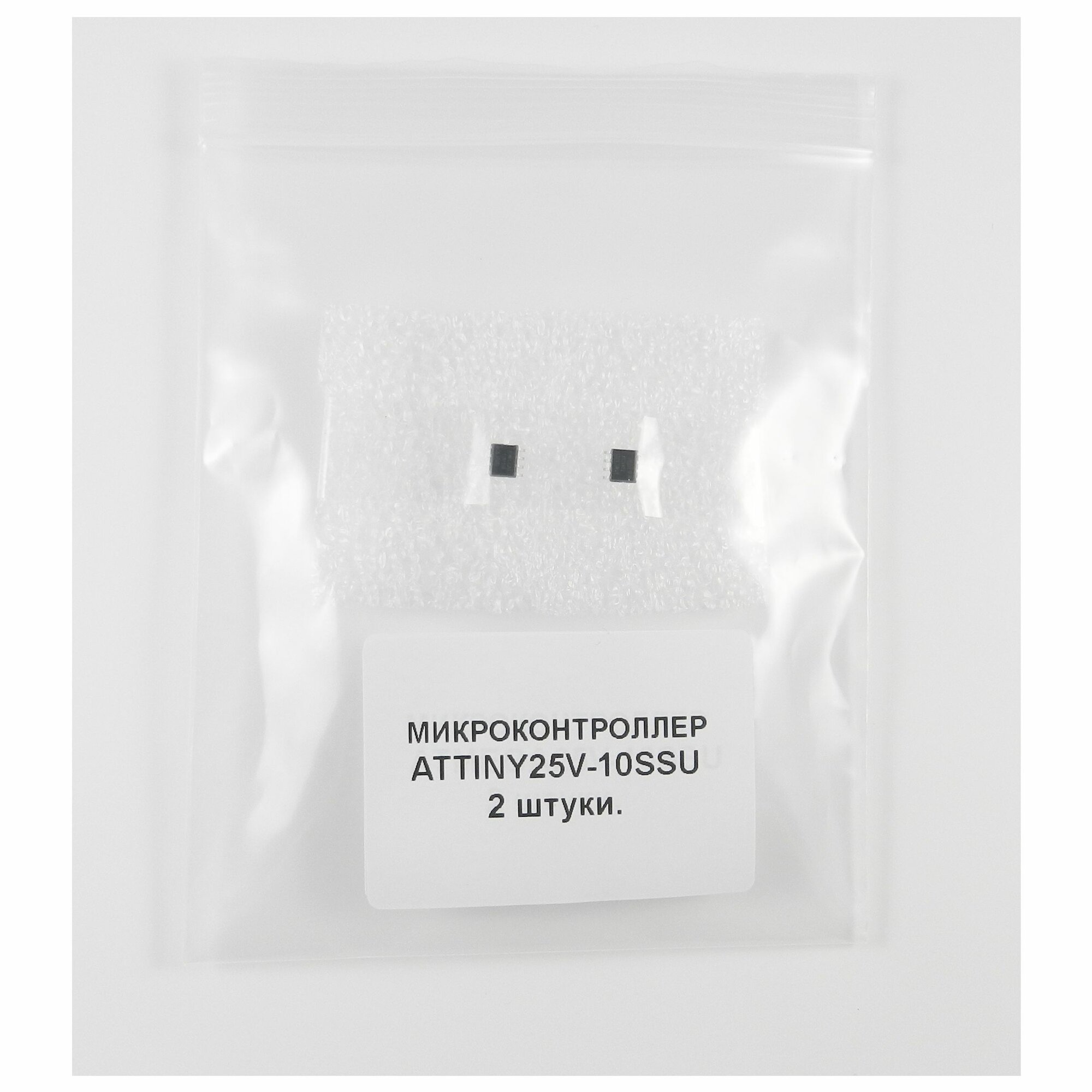 Микроконтроллер ATTINY25V-10SSU, Микроконтроллер 8-бит AVR, SO8, оригинал