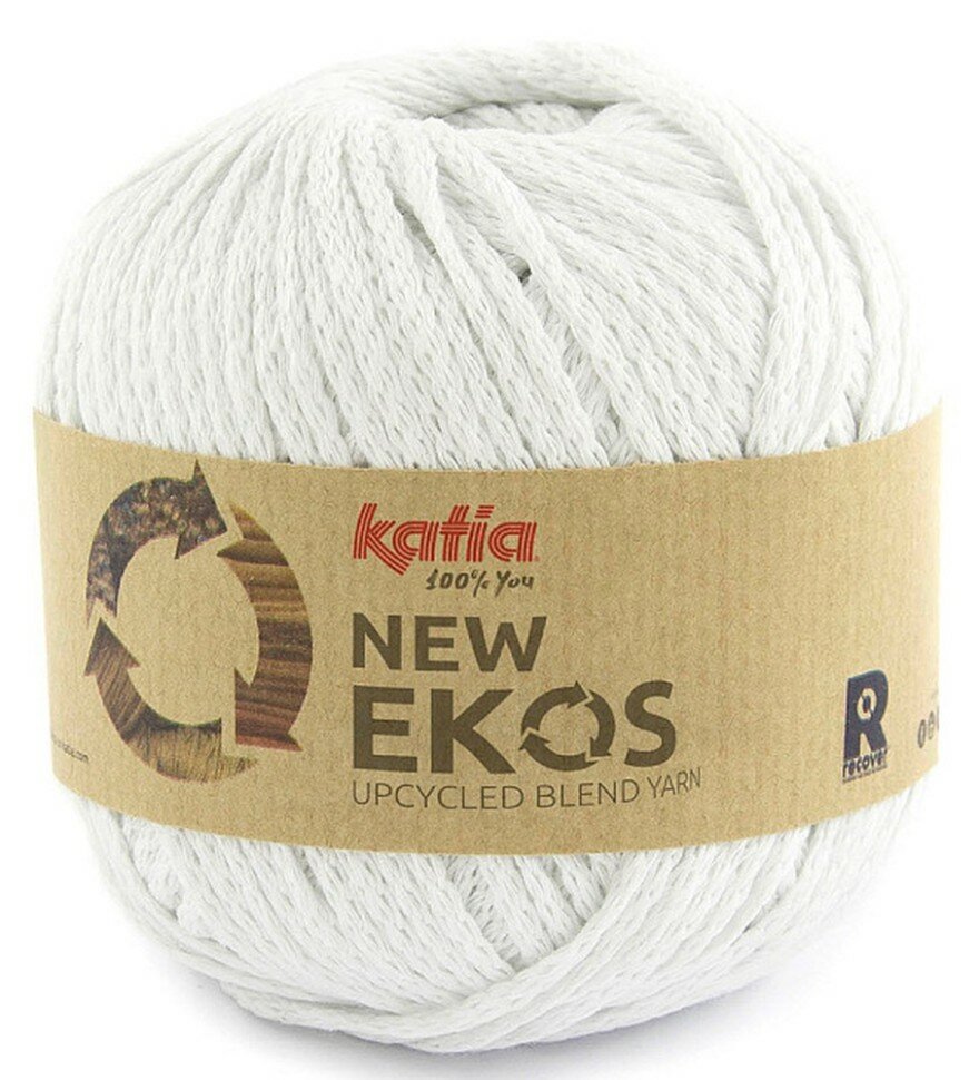 Пряжа #1325.100 New Ekos 50 г 55 м Katia