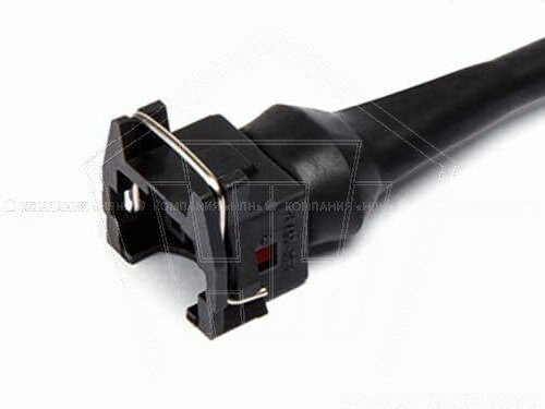 Колодка датчика детонации ваз, газ 2 конт. с проводами "cargen" (ax-311)