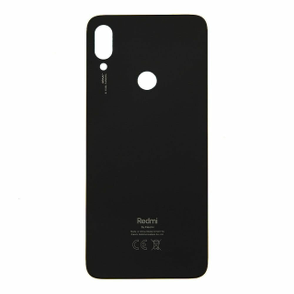 Задняя крышка для Xiaomi Redmi Note 7 (M1901F7G)/Redmi Note 7 Pro (черный)