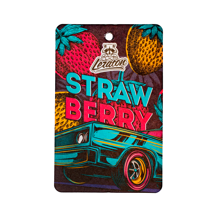 Leraton Ароматизатор подвесной STRAWBERRY