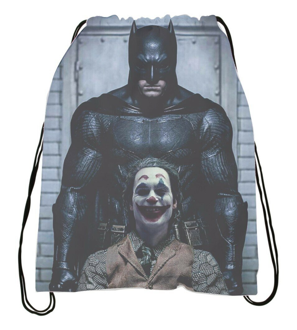 Сумка-мешок BUGRIKSHOP принт "Джокер, Joker" - J0001