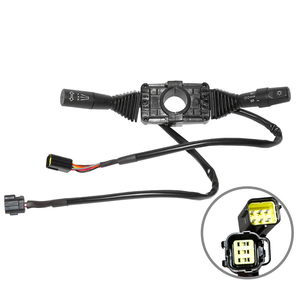 Переключатель подрулевой Jac CPD10-30 (6+5) (C1D01-02001)