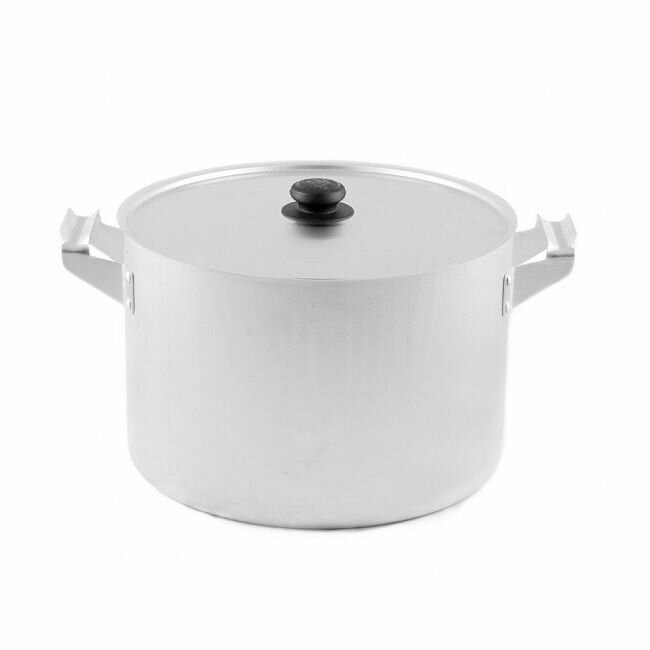 Кастрюля с крышкой алюминиевая объем 20 л