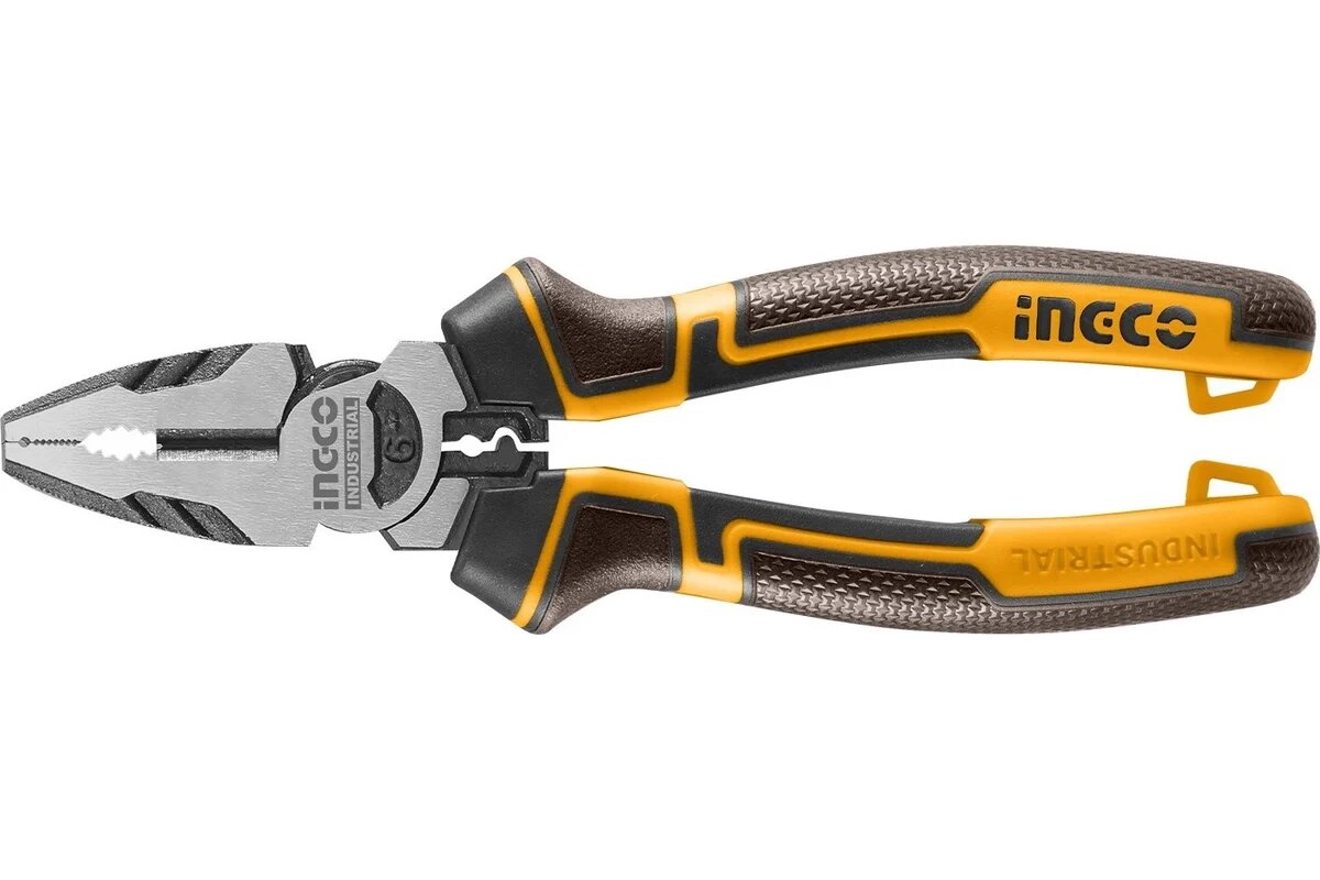 INGCO Плоскогубцы комбинированные 160мм SUPER INDUSTRIAL HHCP28160
