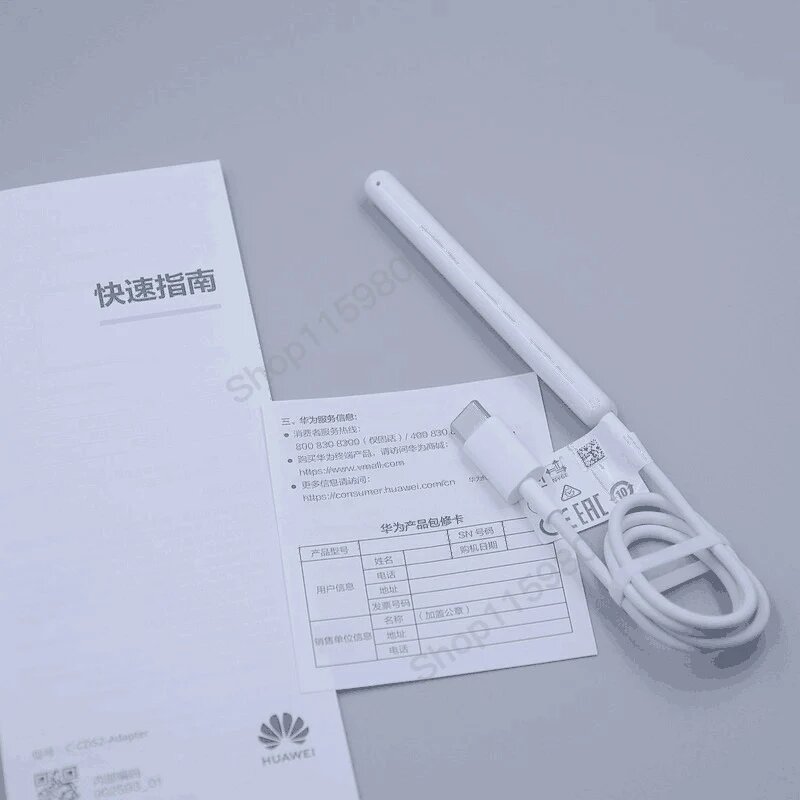 Магнитный зарядный кабель для Huawei M-Pencil 1 2 CD54 CD52 Honor Magic, адаптер зарядного устройства в розничной упаковке