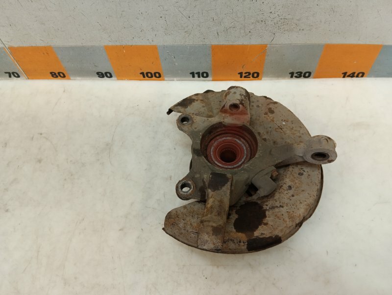 Б/У в сборе со ступицей, ступица, Фав В5 Кулак поворотный FAW V5 2014 Перед. Лев. 343848 FAW арт. 432120DA40