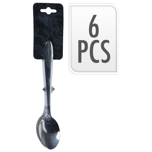 Набор чайных ложек Koopman KOOPMAN Stainless Steel, нержавеющая сталь, 6 ложек, 6 персон