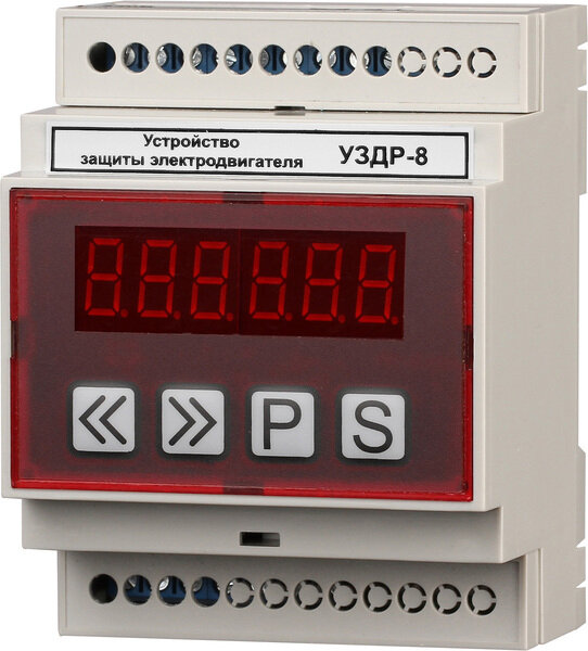 Устройство защиты двигателя УЗДР-8А 10A 6кВт.