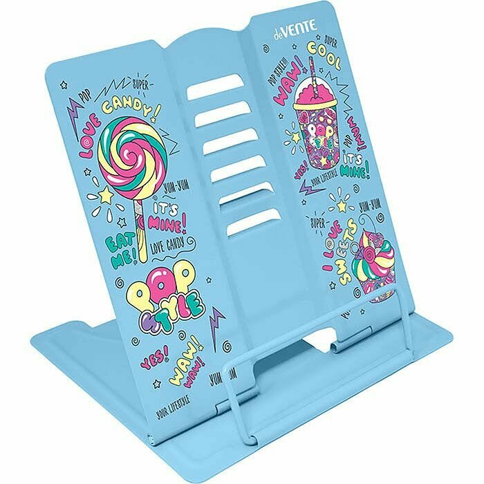 Подставка для учебников и книг "POP style" 20x19 см, металлическая окрашенная 8063308 deVENTE
