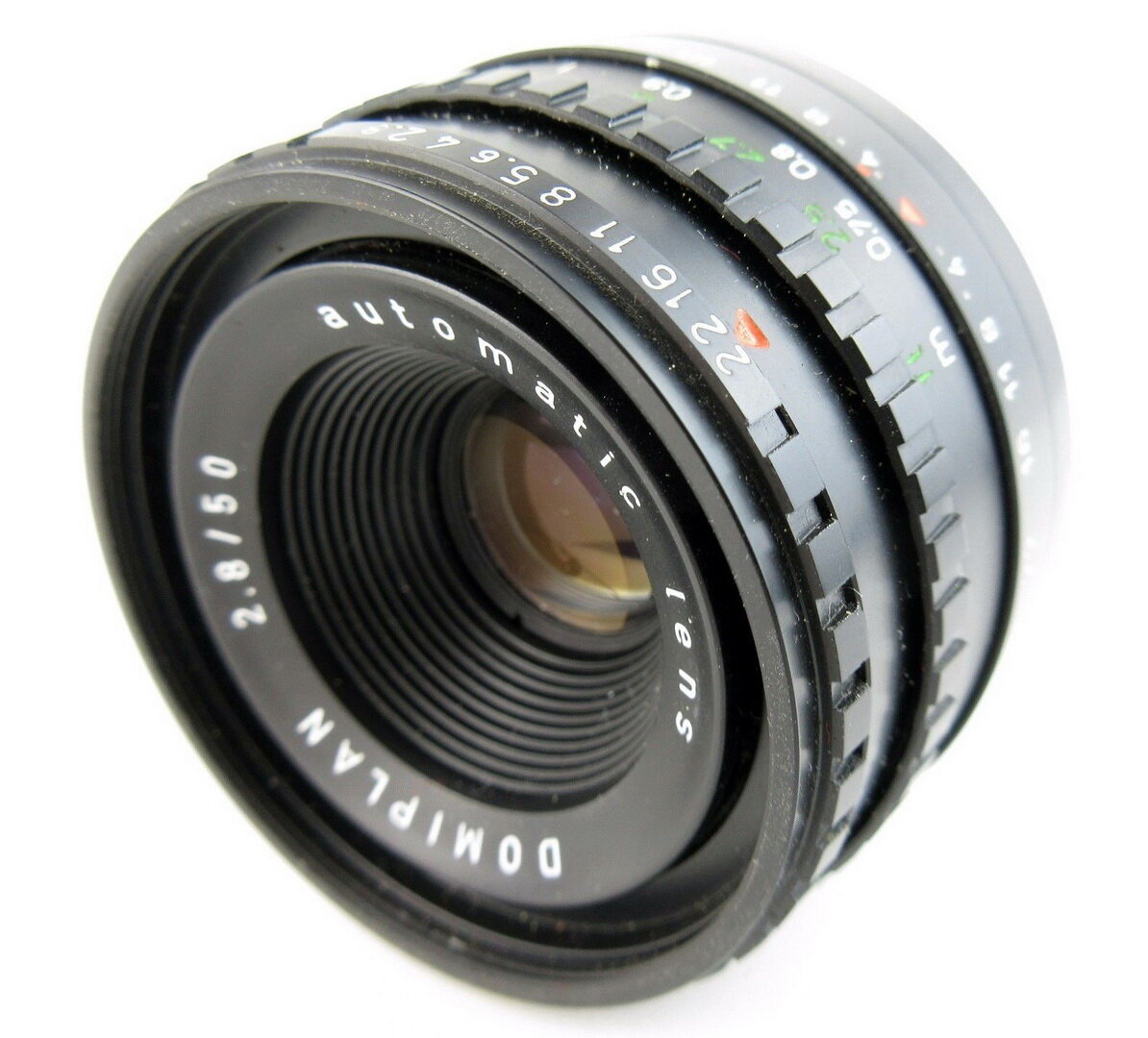 Объектив мануальный Domiplan 2.8/50 automatic lens