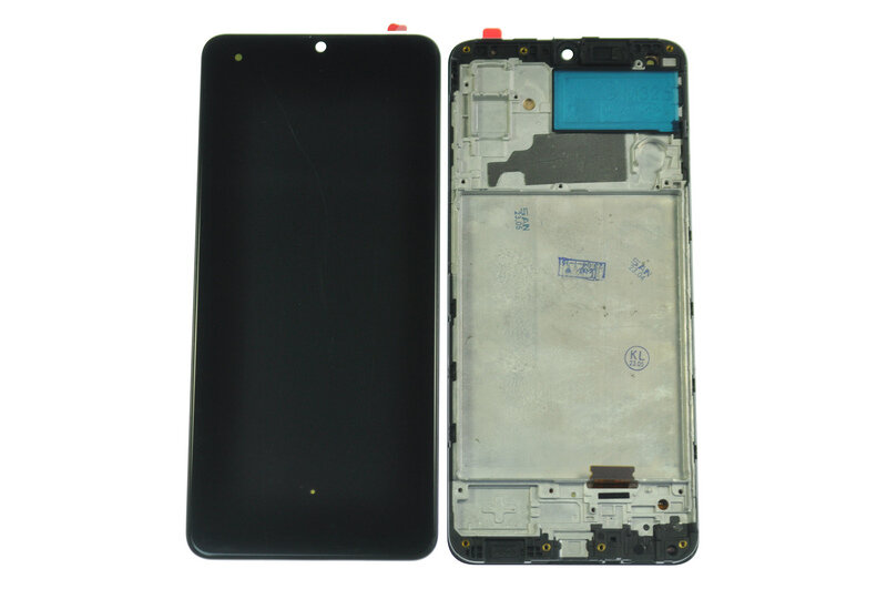 Дисплей для Samsung SM-M325/M32+Тачскрин черный в рамке OLED