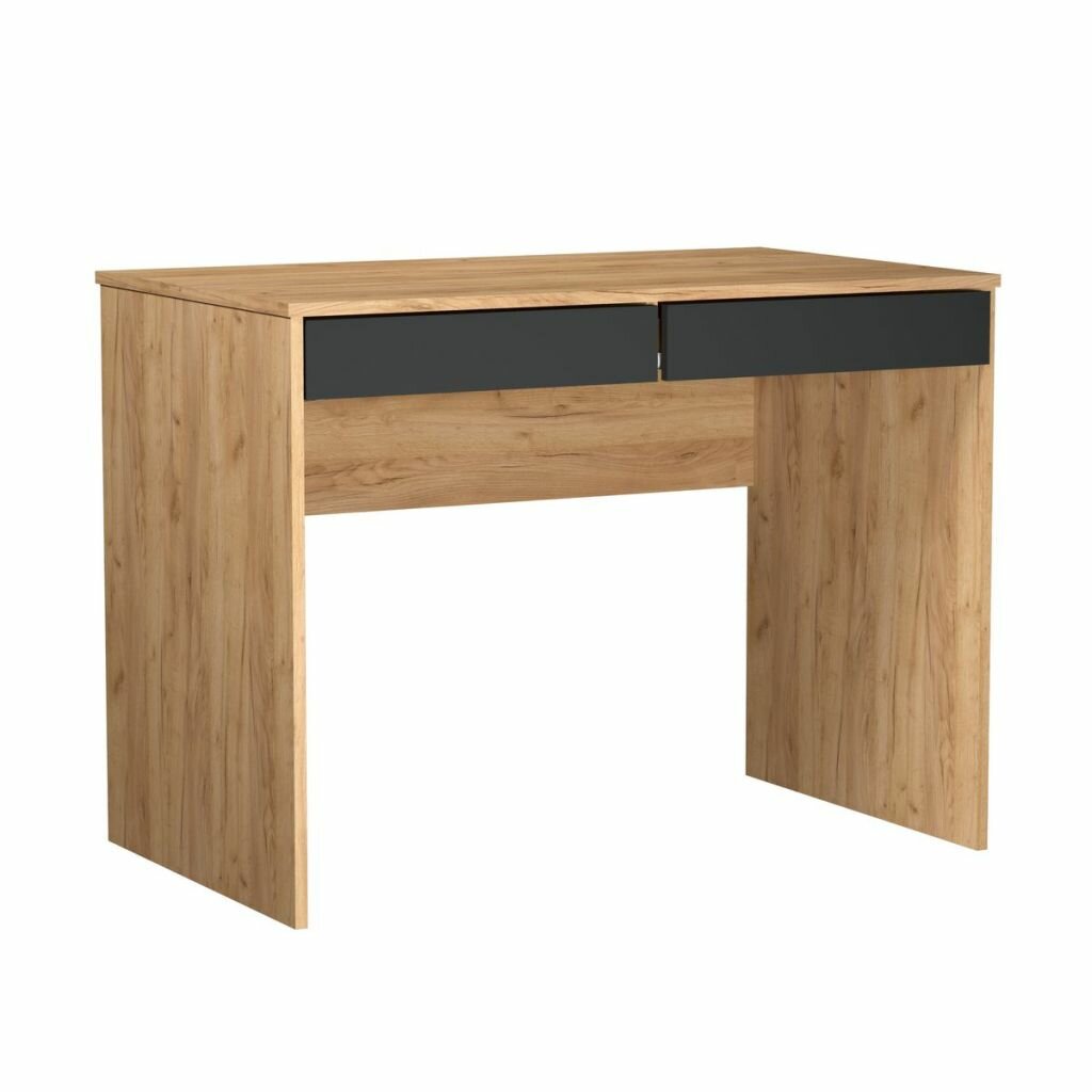 Стол письменный Мерфи дуб золотой/антрацит