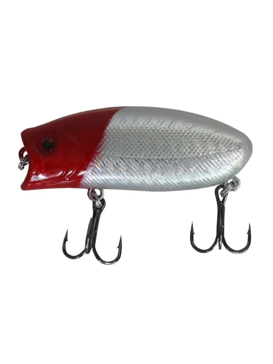 Попперы SHARADO MALAS, для ловли судака, щуки, поверхностные, 55мм, 9г