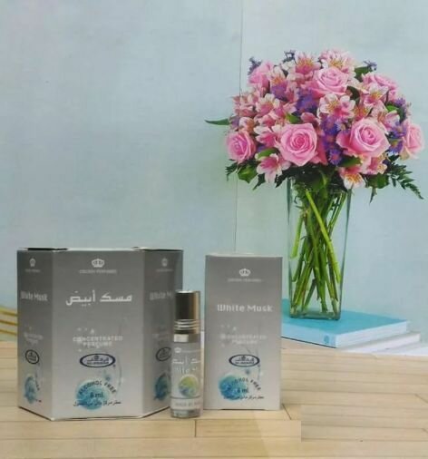 Арабские масляные духи White Musk / Белый Муск Al Rehab Perfumes 6 мл 6 шт