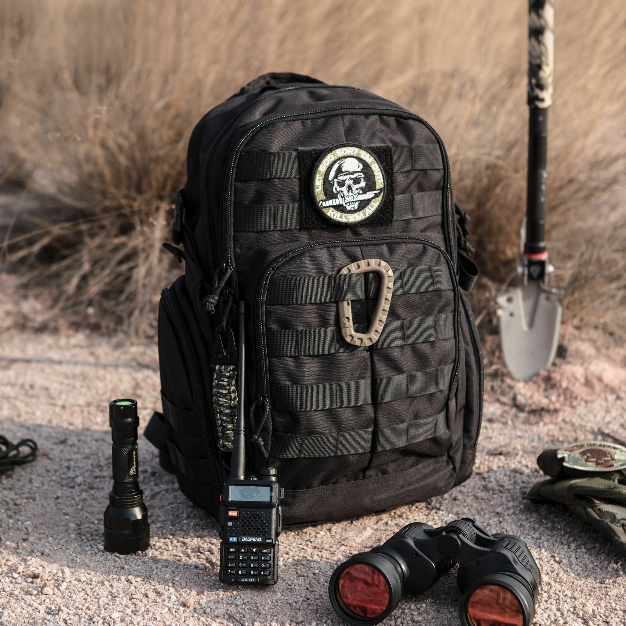 Тактический рюкзак Mardingtop объемом 25 литров Small Molle Daypack для пеших прогулок на свежем воздухе M6299