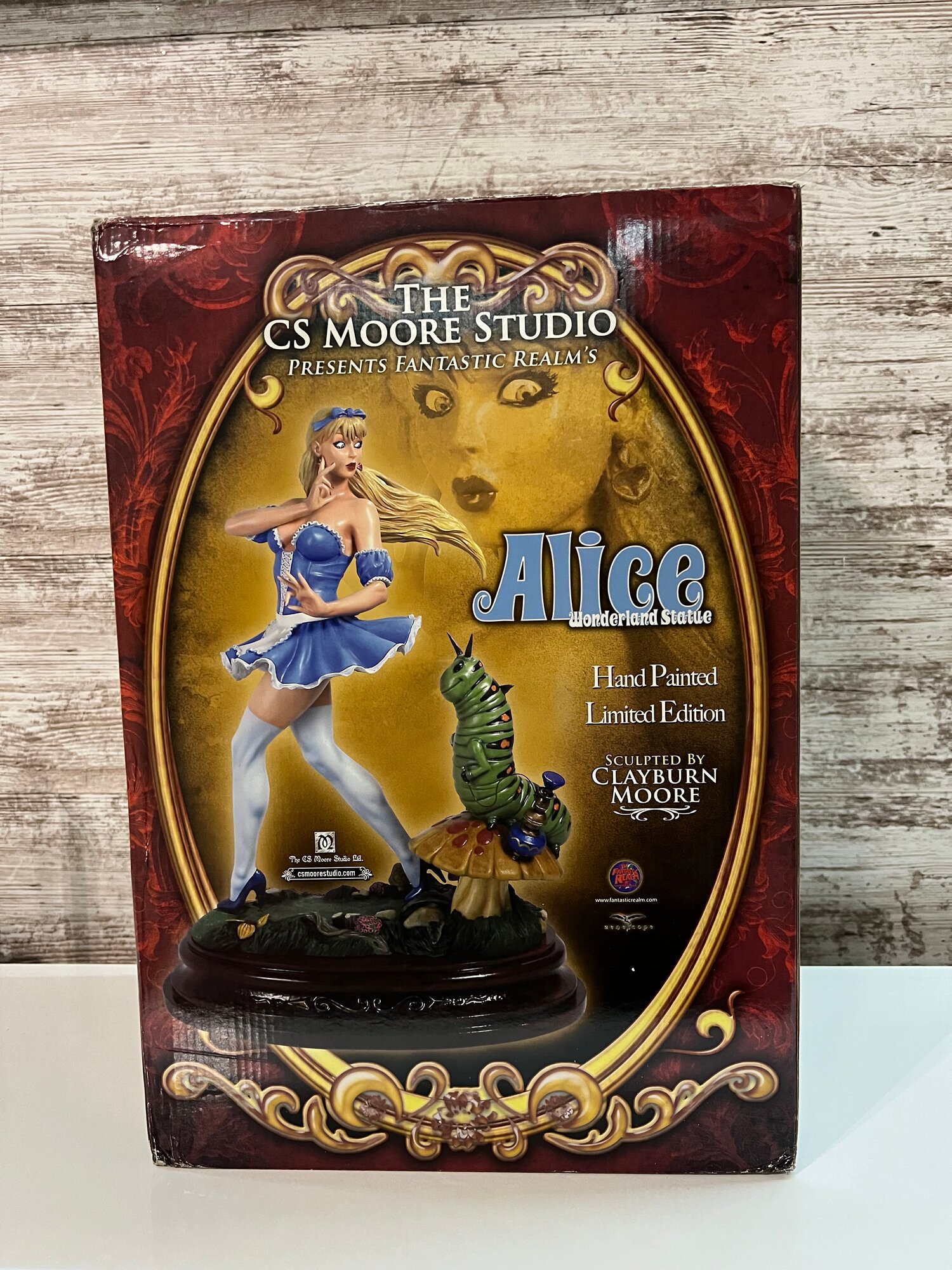 Фигурка Алиса в Стране чудес Alice Wonderland Statue