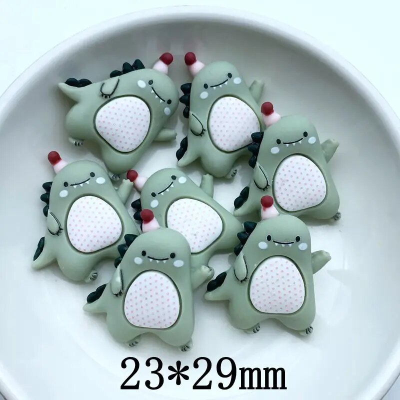 Мини-фигуры животных из полимерной смолы TSXJY Белый, E