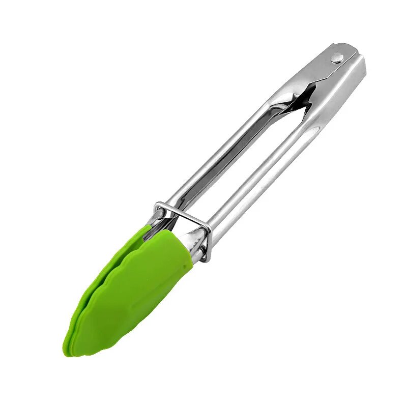 Силиконовые щипцы для барбекю 20 см Зеленый, A