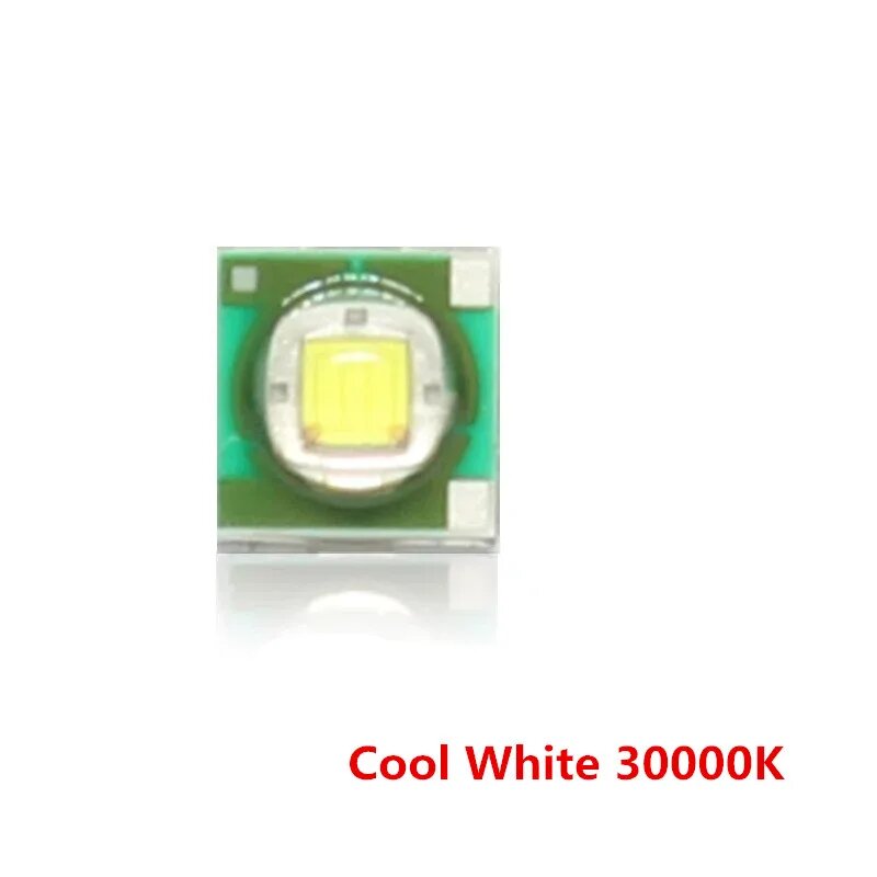 Светодиоды QINGYING XPE 3535 1 Вт 3 Вт для фонарика Cool White 30000K, 10pcs 3W