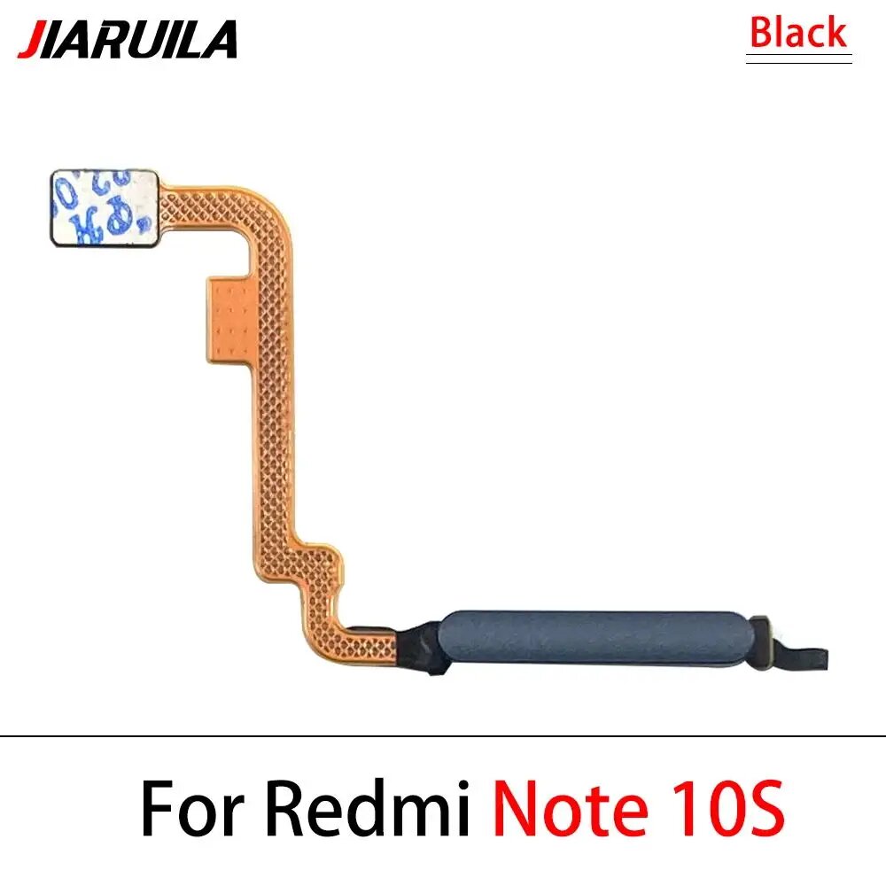 Кнопка Home, сканер отпечатков для Xiaomi Redmi Note 10s Black