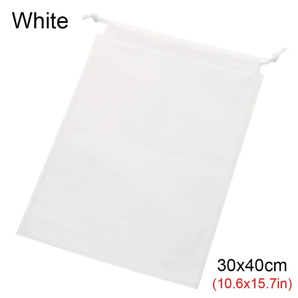 Мешки для хранения обуви из нетканого материала Белый, 25x35cm, White