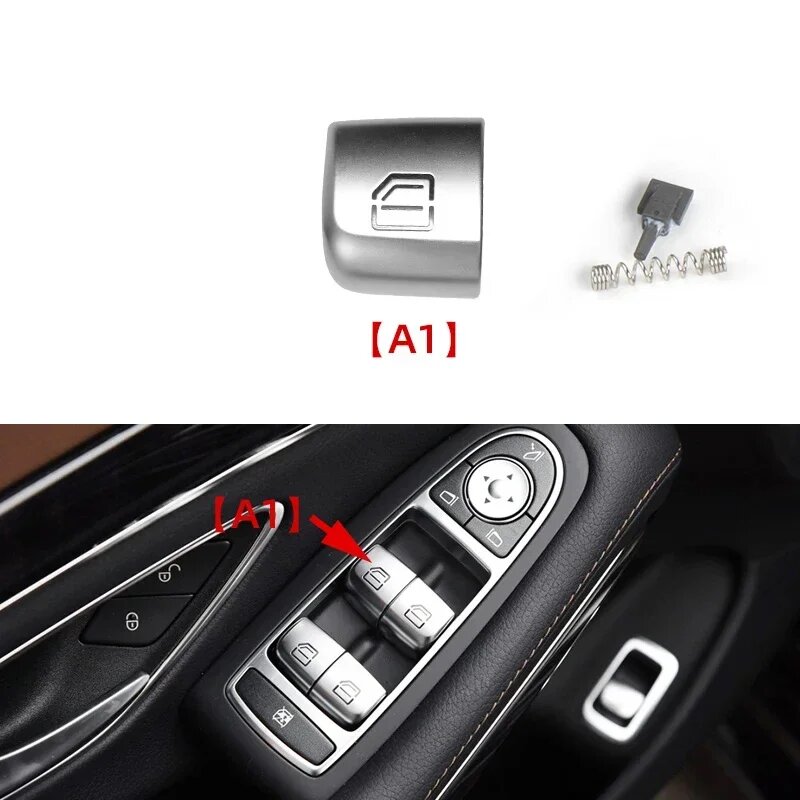 Крышка кнопки стеклоподъемника Mercedes Benz S/E Class A1