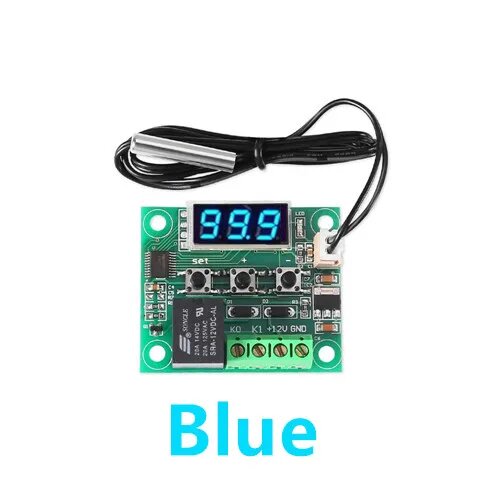 Регулятор температуры Interest Maker W1209, Blue