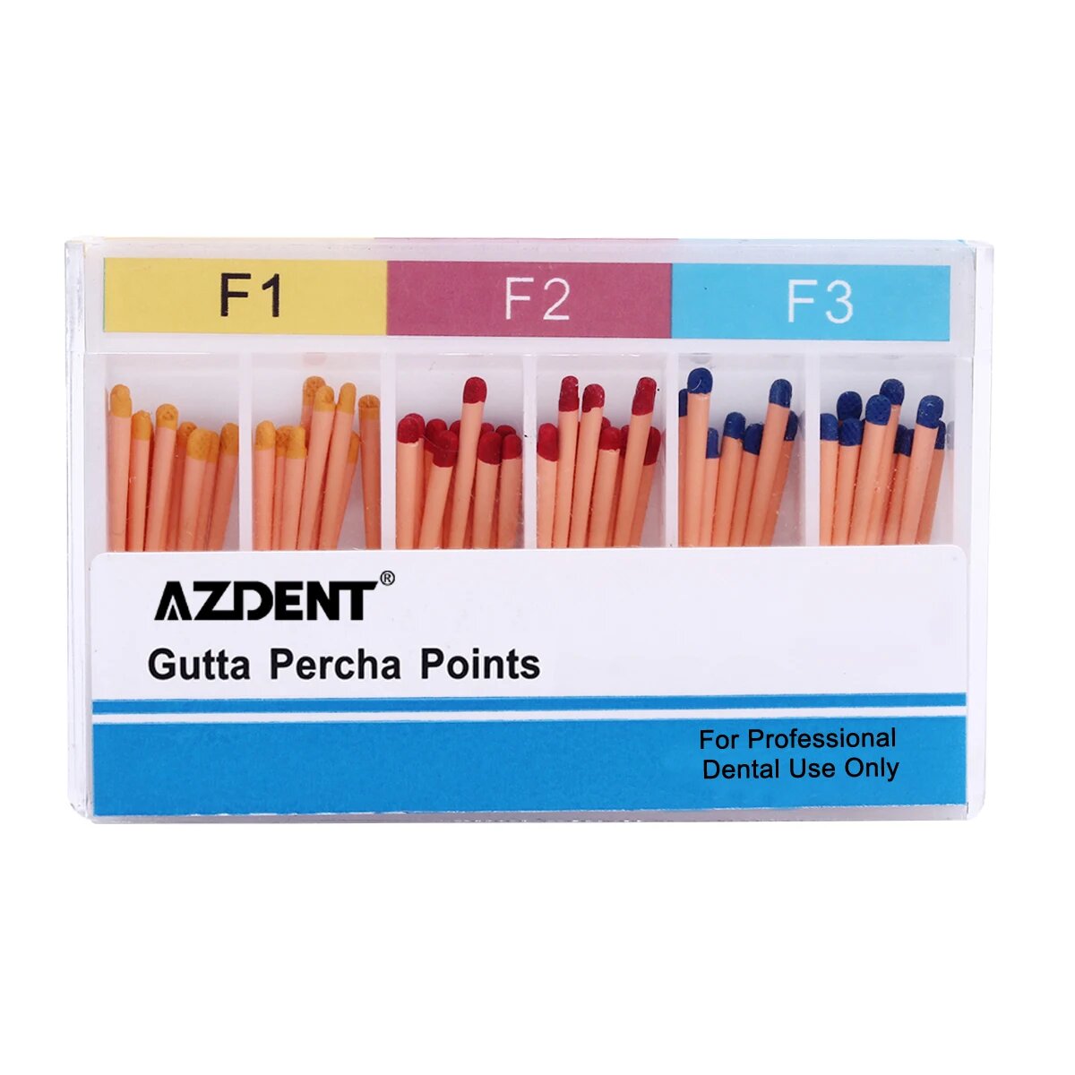 AZDENT Gutta Percha Points F1 F2 F3 0.02 0.04 0.06 Mixed F1F2F3