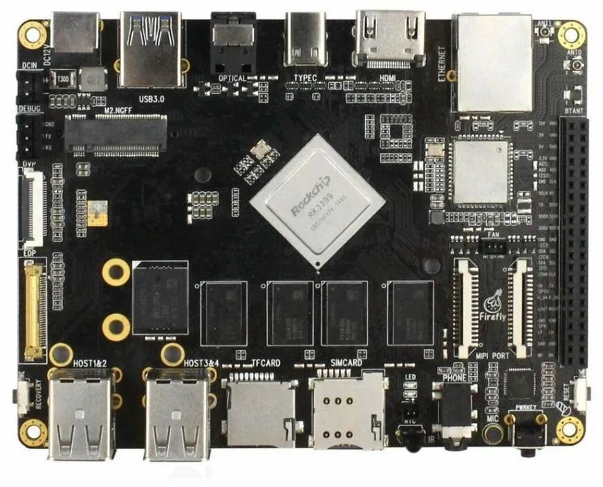 Микрокомпьютер FIREFLY RK3399