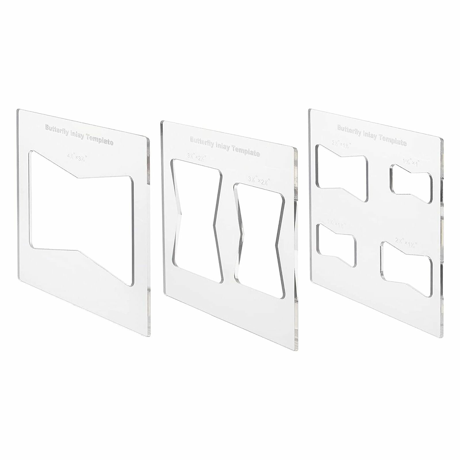 3шт, шаблон мозаики с бабочками