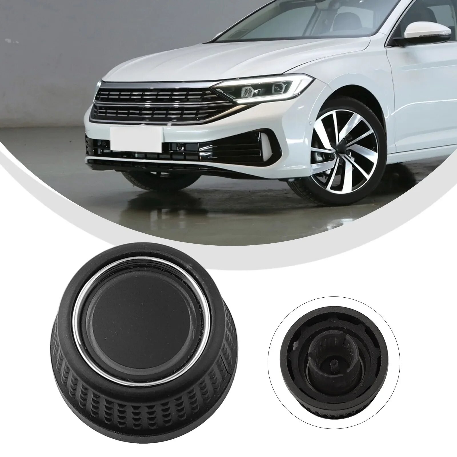Ручка регулировки громкости для VW Golf 6 Skoda 6C0919603, черная, правая