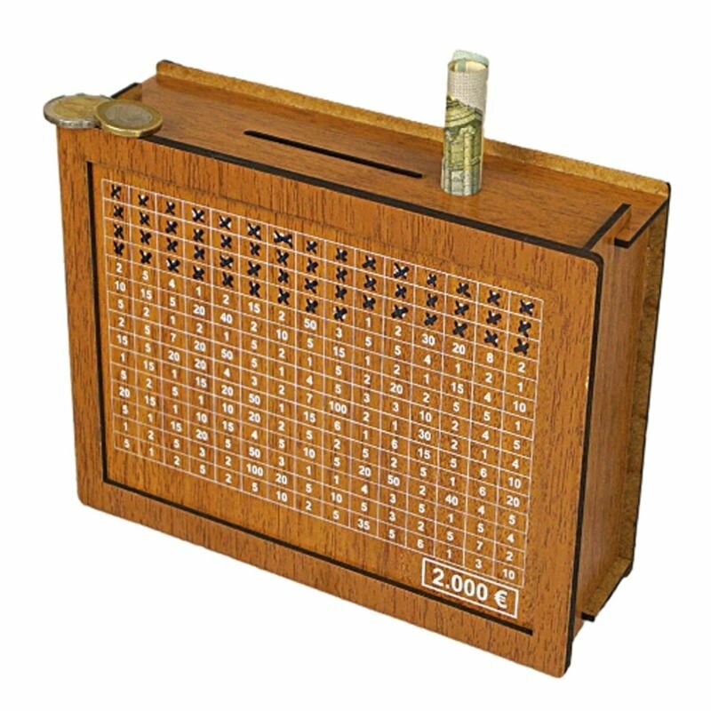 Деревянная копилка-2000