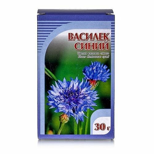Василек синий цветки 30 г.